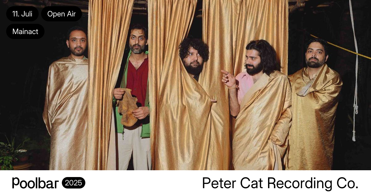 Peter Cat Recording Co. - Poolbar Festival